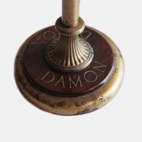 ANTIQUE BRASS DISPLAY RACK – BURMA-SHAVE